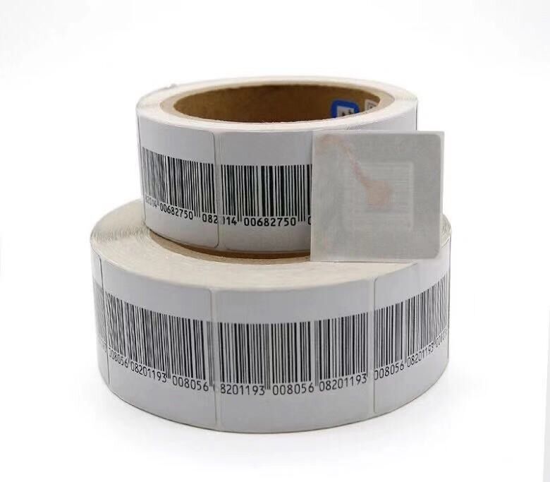 Security Anti-theft Security 40*40mm Label Strong Adhesive EAS Retail ...