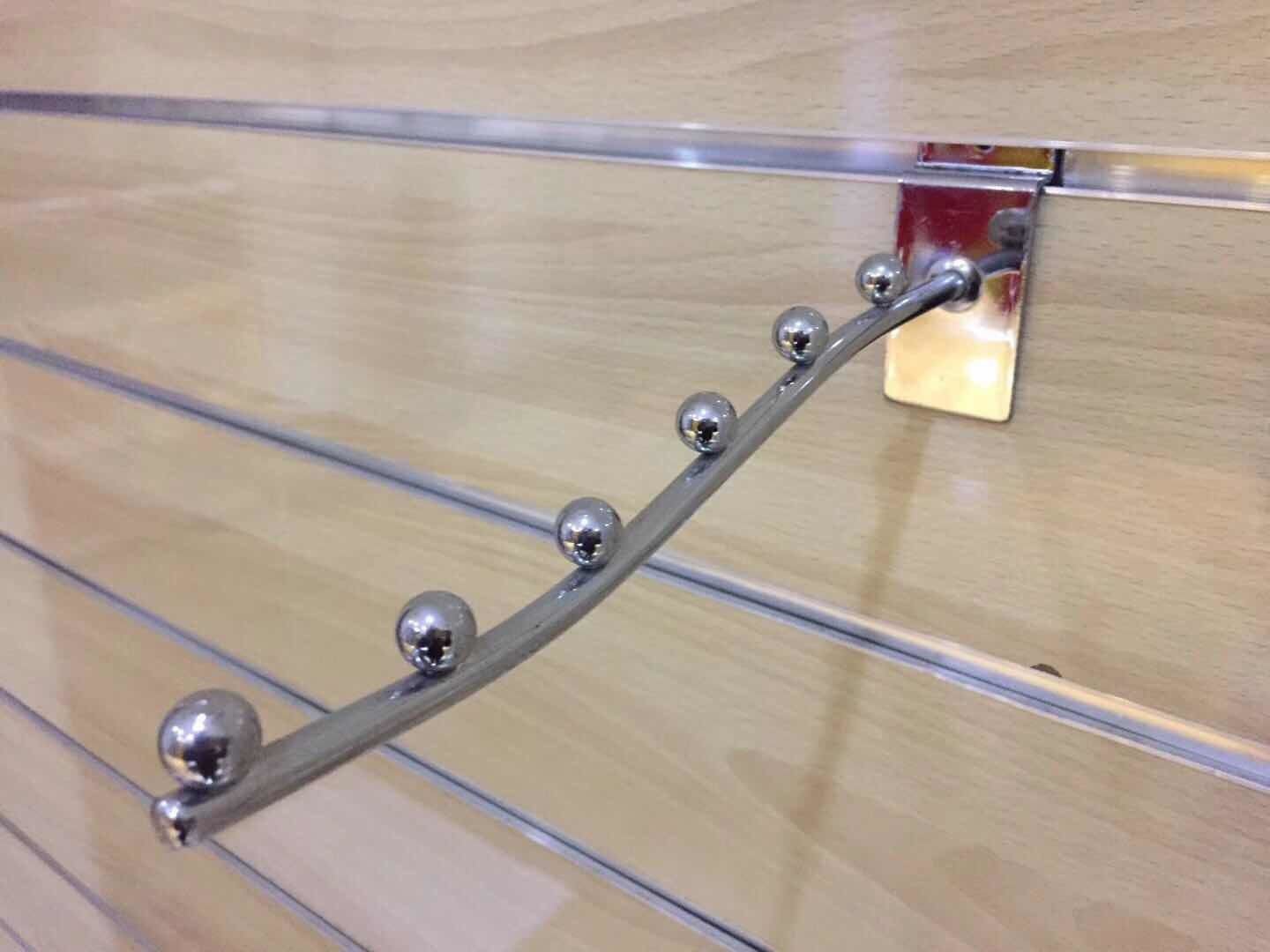 Display slatwall hooks / A column used clothes display metal hooks