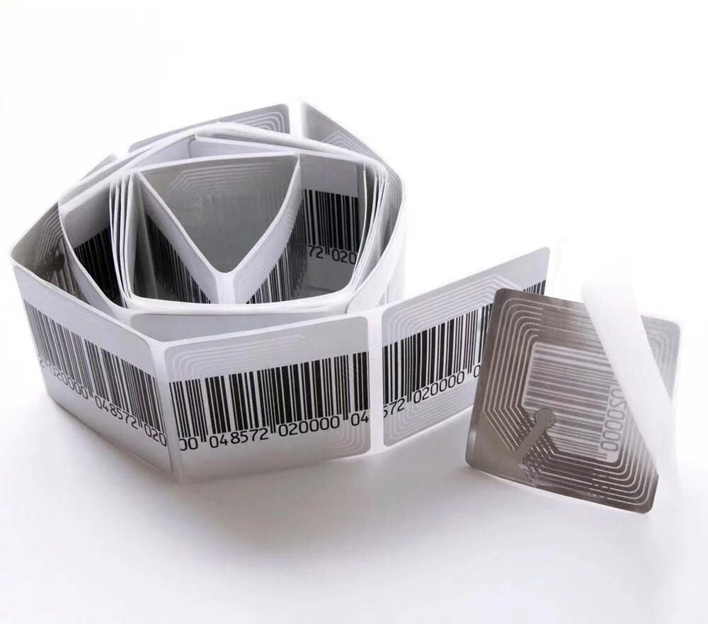 40*40mm Anti Theft Sticker Eas Soft label RF 8.2MHz Stickers Label For ...